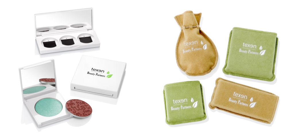 Refillable palettes and suede by Texen Beauty Partners - Texen